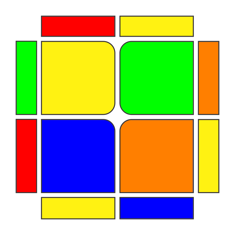 2x2 CLL Algorithms CLL 08 ANTISUNE Algorithm
