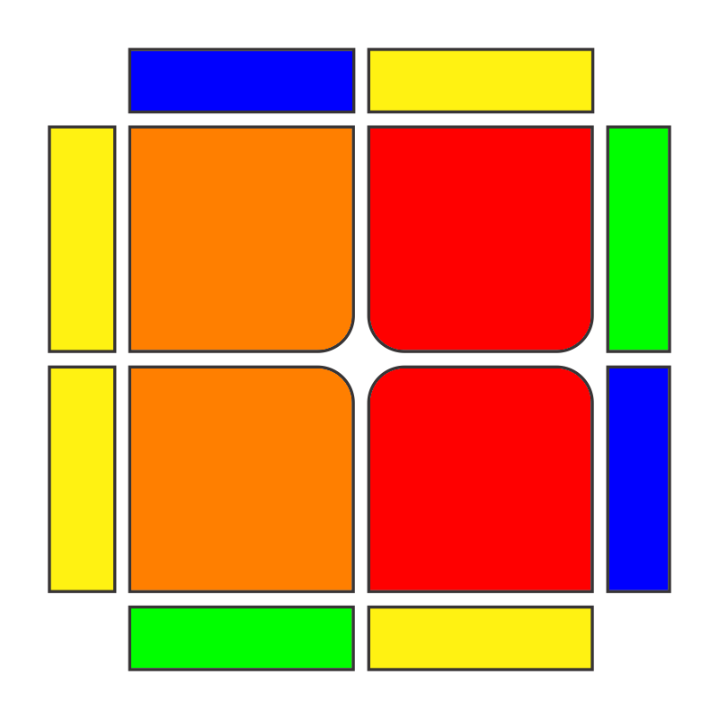 2x2 CLL Algorithms CLL 15 Pi Algorithm