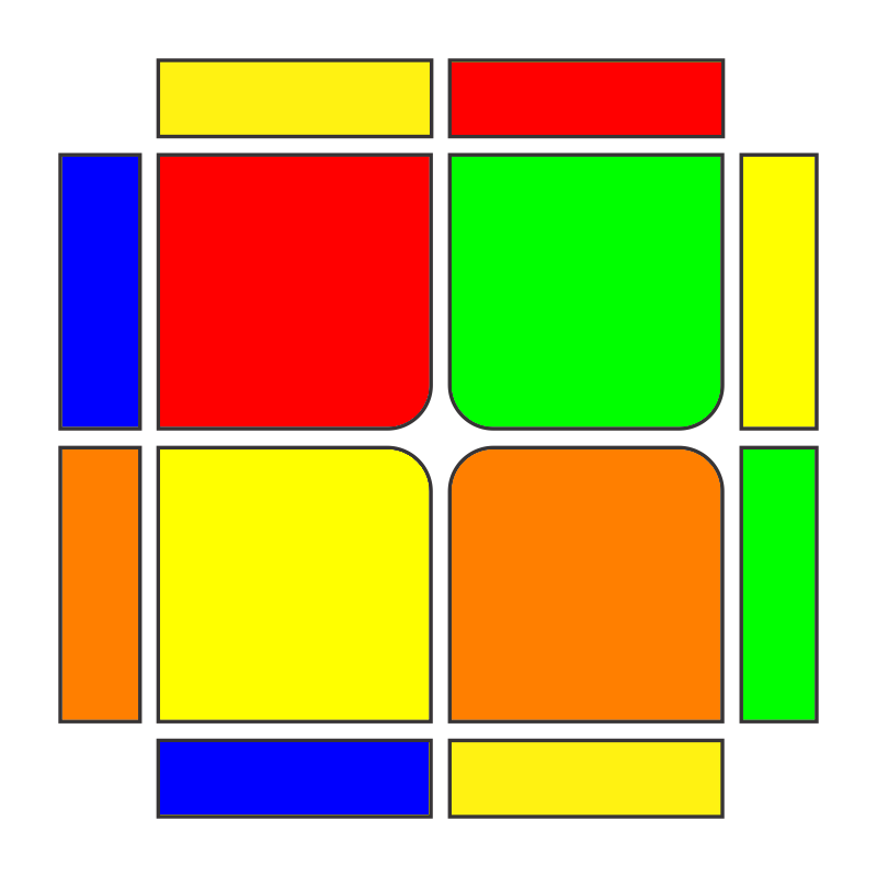 2x2 CLL Algorithms CLL 02 SUNE Algorithm