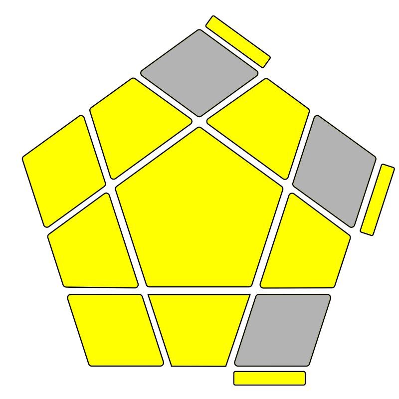 Megaminx OLL 08 CO Algorithm