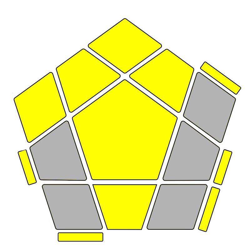 Megaminx OLL 45 Algorithm