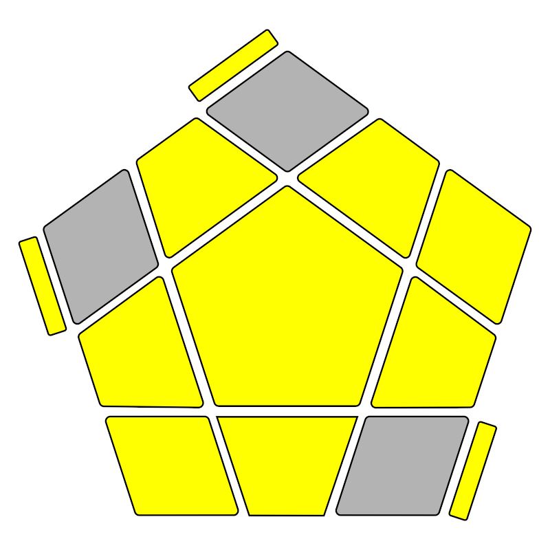 MEGA OLL 11 Megaminx OLL Alg
