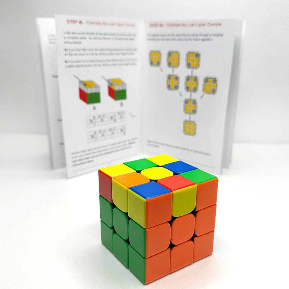How To Solve the 3x3 Rubik's Cube | 24 page Booklet PDF Download